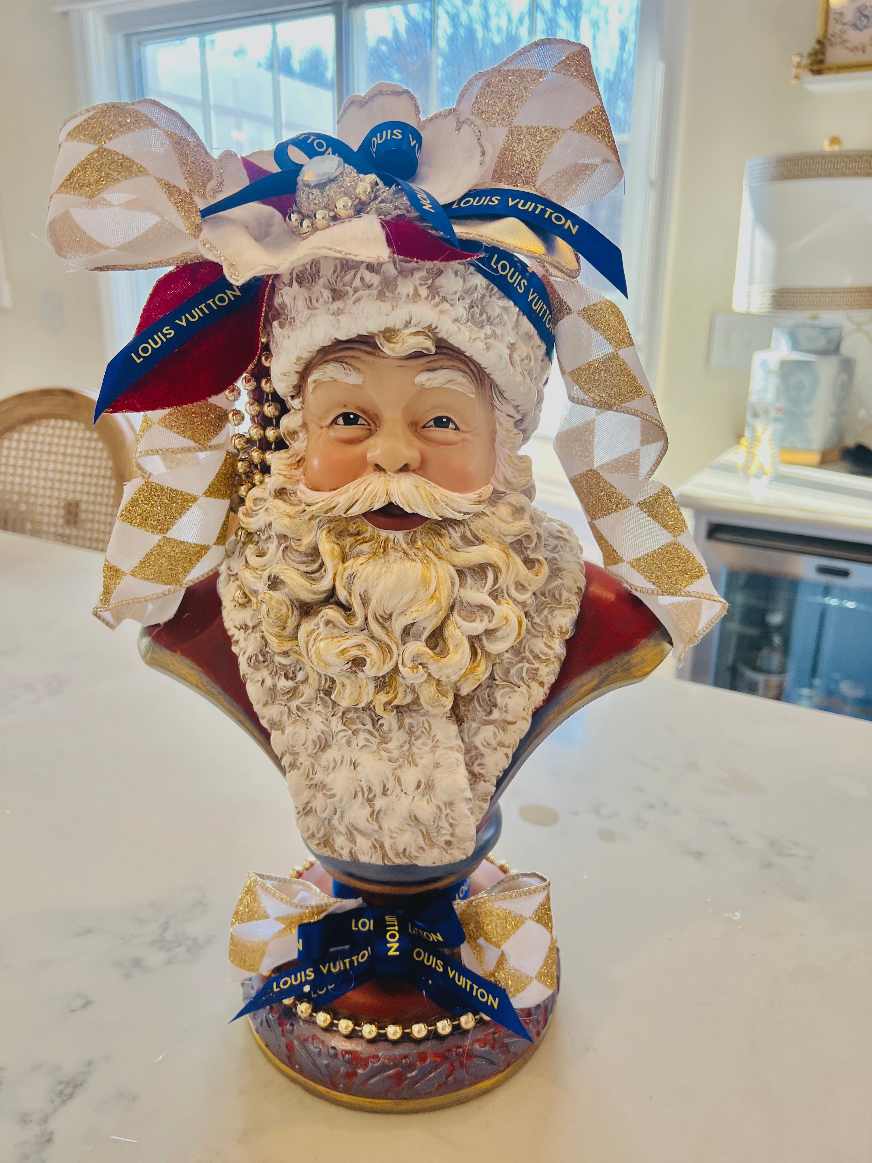 Custom made Santa Claus Bust – Linden and Co. Organic Products and Spa